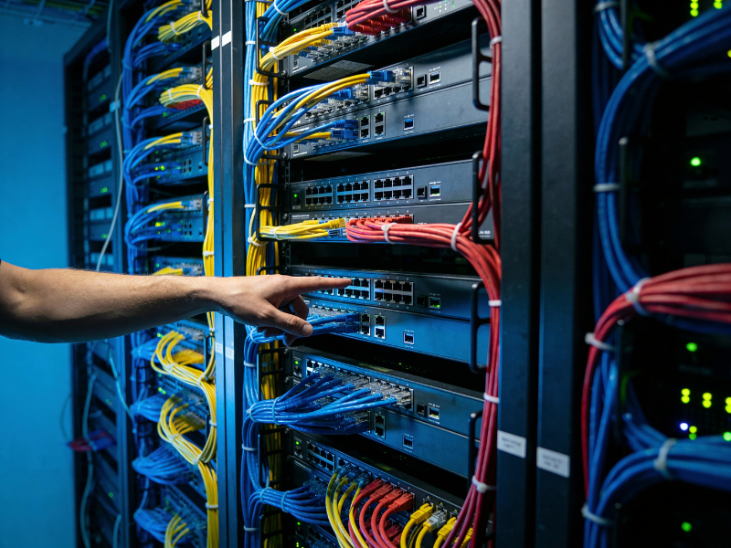Structured vs. Network Cabling in Dallas Projects